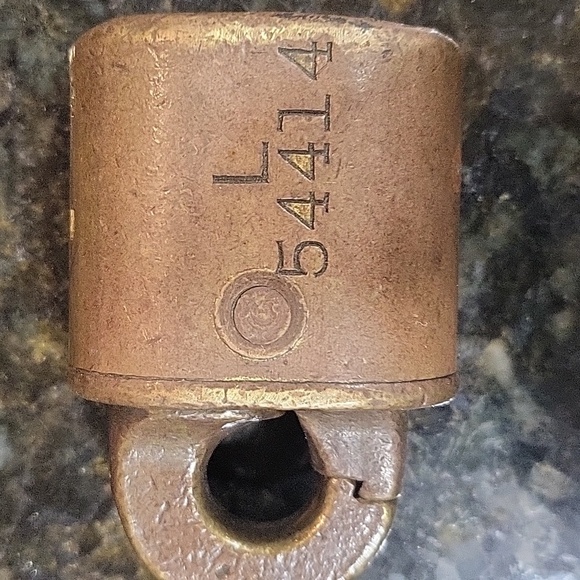 Other | Vintage Us Mail Registered Metered Brass Lock | Poshmark
